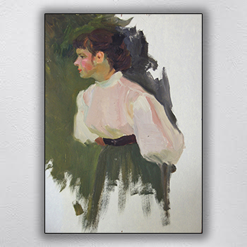 Portrait of a Young Woman (1956) - Kyiv International Gallery